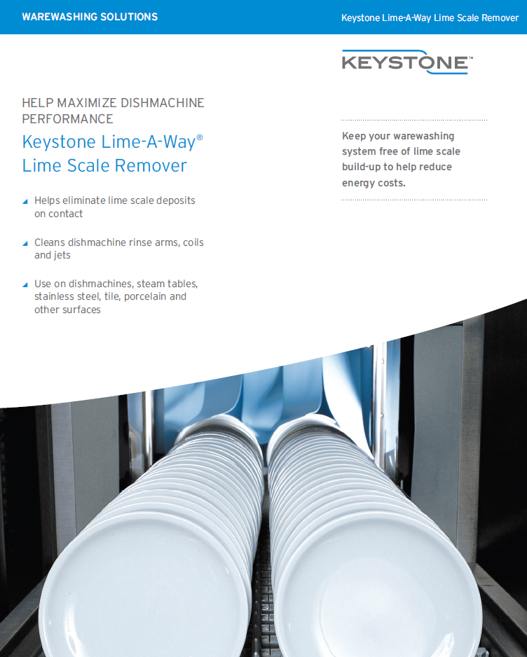Keystone Lime-A-Way Sell Sheet