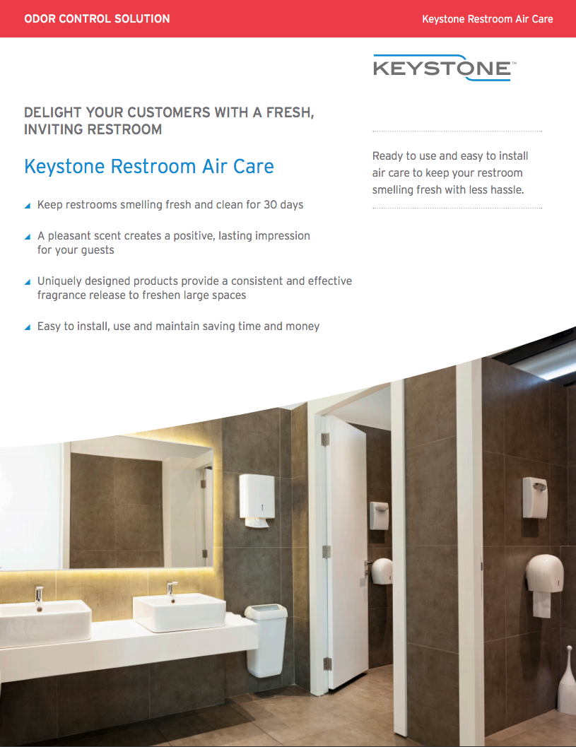 Keystone Restroom Air Care Sell Sheet