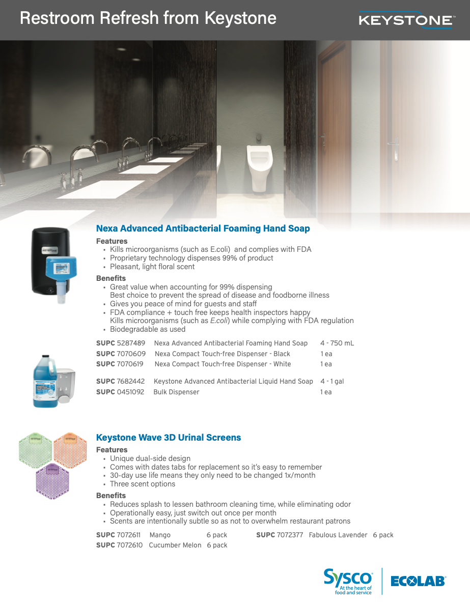 Restroom Refresh from Keystone